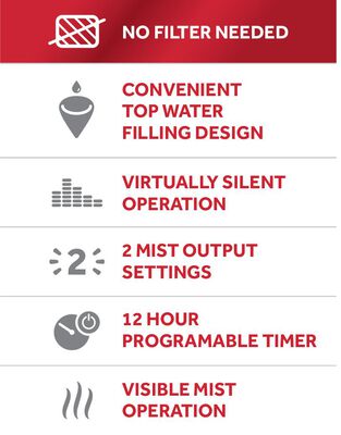 Sunbeam® Ultrasonic Top Fill Humidifier - 2100783