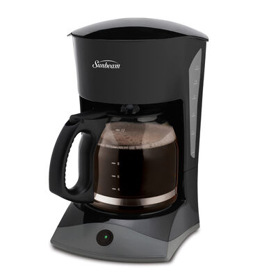 Sunbeam® 12-Cup Switch Coffeemaker, Black 6972-033 | Sunbeam® Canada